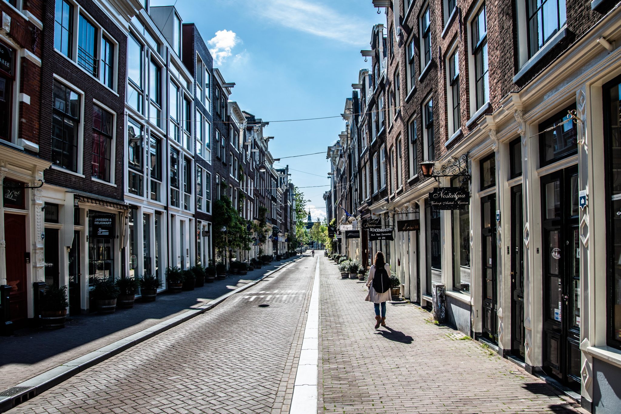 Na 9 weken nog steeds lege straten in de Jordaan - Corona in de Stad ...